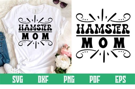 Hamster Mom Svg Design Graphic By Belysvgbundlefiles Creative Fabrica