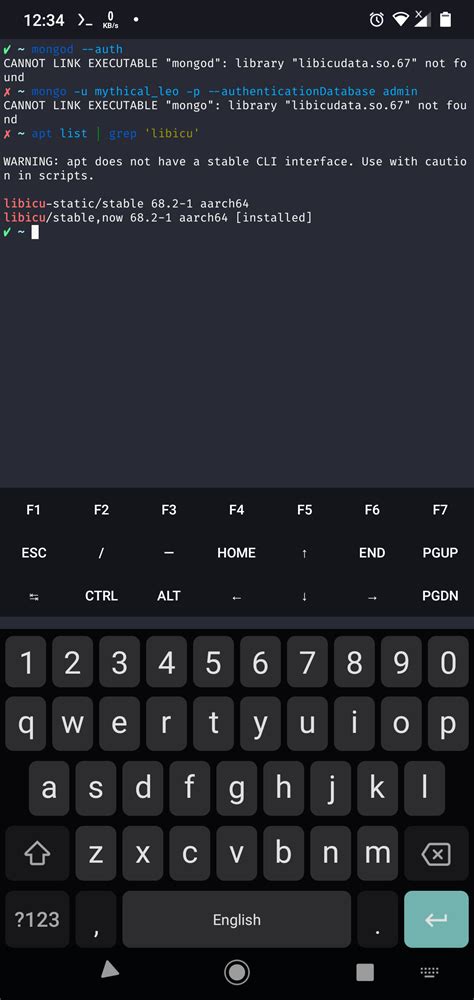 Need A Way To Downgrade Libicu To Version 67 · Issue 6415 · Termux