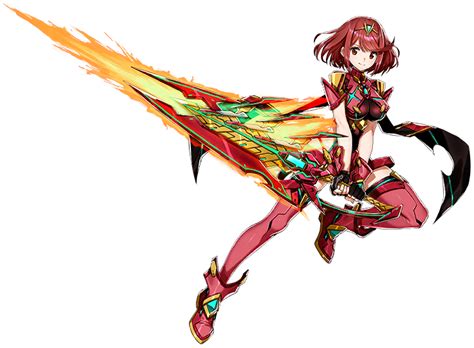 Pyra Xenoblade Chronicles And More Drawn By Saitou Masatsugu Danbooru