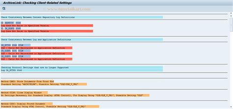 OACK FRONTEND SAP Tcode Customizing Check Front End