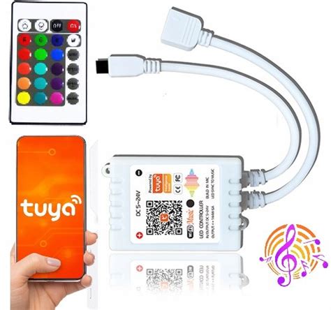 Sterownik Muzyczny Rgb Taśm Led Wifi RGBW Tuya Krasław Sklep EMPIK