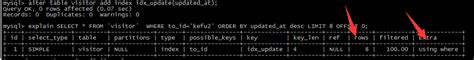 [mysql]使用索引优化排序order by 解决using filesort 腾讯云开发者社区 腾讯云