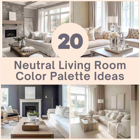 Neutral Color Palette For Living Room