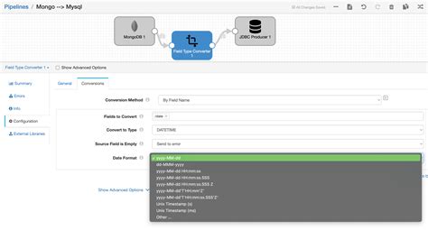 How To Get Data Time Format From Mongodb To Mysql Streamsets Community