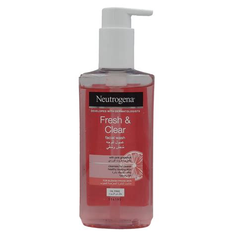 نيتروجينا غسول وجه منعش ومنقي Neutrogena Facial Wash Fresh And Clear