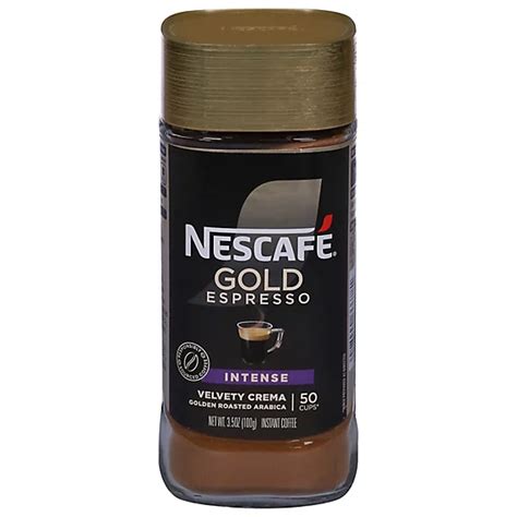 Nescafe Gold Intense Espresso 100 Gram Jar Each Albertsons