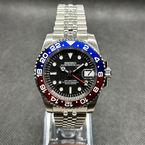 Seiko Seiko Mod Pepsi Gmt Dive Watch Premium Dial Grailed