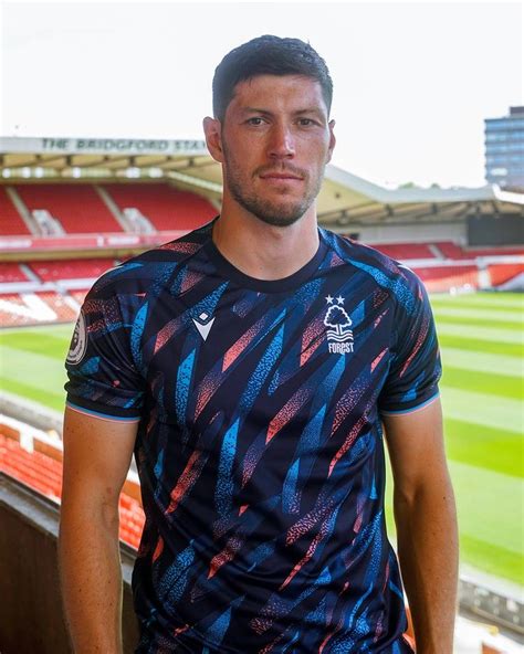 Terceira Camisa Do Nottingham Forest 2022 2023 Macron Mdf