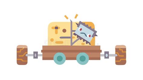 Robot Rover Planetary Exploration Vehicle Vector Design Generative Ai Stock Vector