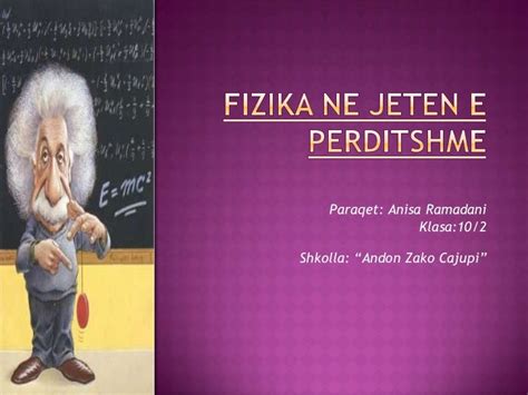 Fizika Ne Jeten E Perditshme