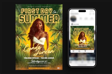 Summer Flyer Template Photoshop Flyer Templates Bornx Design
