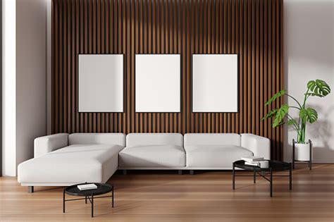 소파와 커피 테이블 모형 포스터가있는 가벼운 편안한 객실 인테리어 0명에 대한 스톡 사진 및 기타 이미지 0명 3차원 형태 가정의 방 Istock