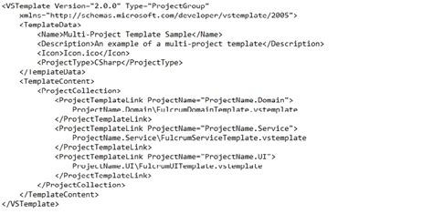 C Multi Project Template Visual Studio Stack Overflow