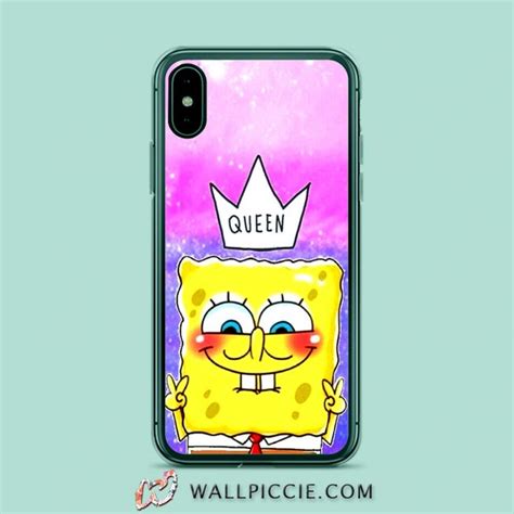 Queen Spongebob Aesthetic Iphone Xr Case Custom Phone Cases