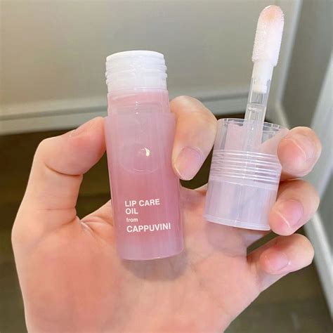 Cappuvini Lip Oil Reduce Wrinkles Lip Balm Lip Gloss Repair Nourish