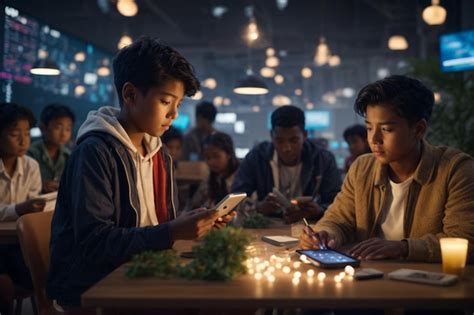Premium Ai Image The Characteristics And Lifestyle Of Generation Alpha