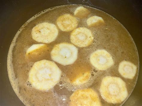Curried Parsnip Soup With Parsnip Crisps