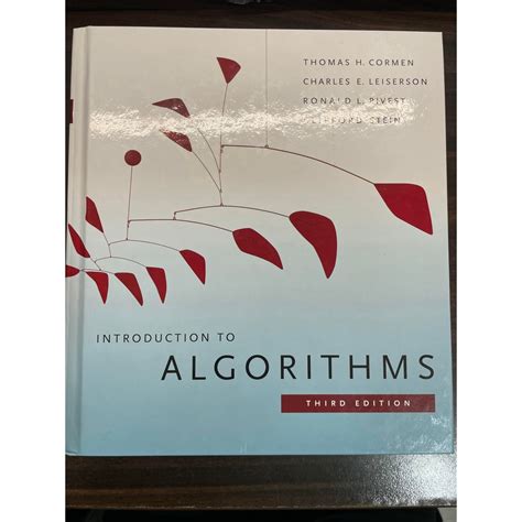 Introduction To Algorithms 3e Hardcover 蝦皮購物