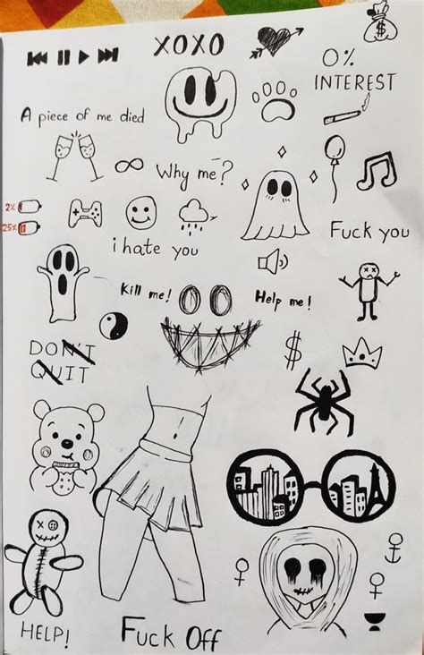 Aesthetic Doodle Art