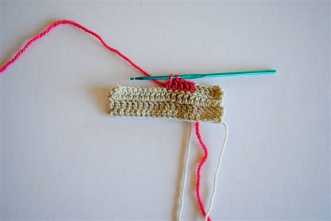 Color Change Tutorial For Mid Row Color Changes Crafting Each Day