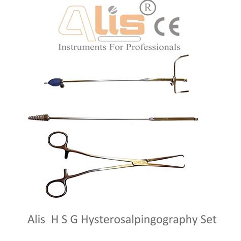 H S G Hysterosalpingography Set Stainless Steel At Rs 1500set In