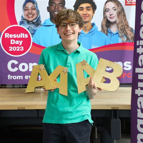 Oldham Sixth Form College Results Day 2023