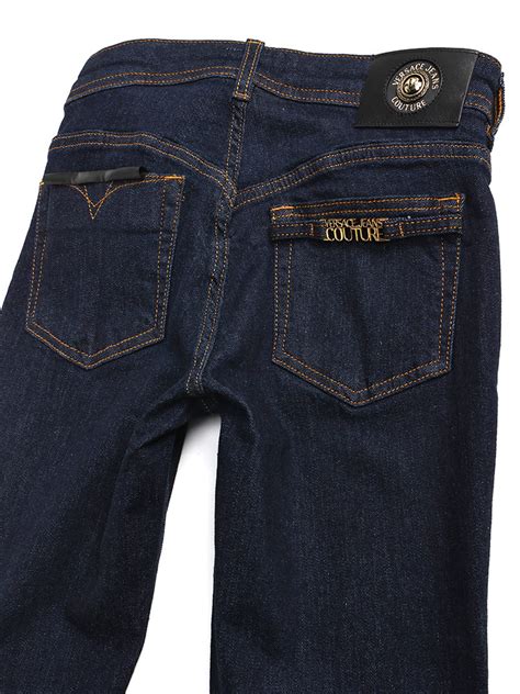 【楽天市場】ヴェルサーチェ ジーンズ クチュール Versace Jeans Couture ゴールドボタン バックメタルロゴ スキニー