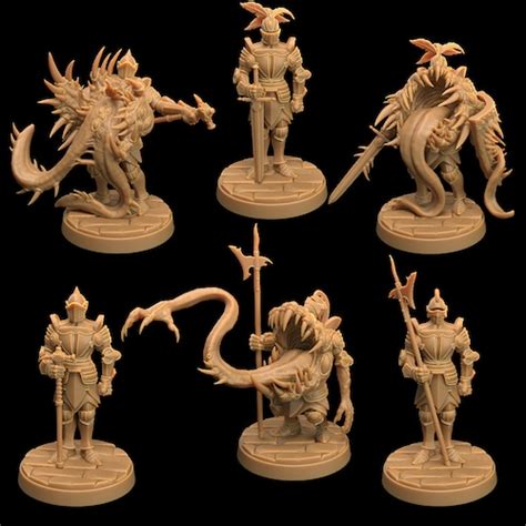 Mimics Oozes Vs Mimics Dragon Trappers Lodge 3d Printed Etsy