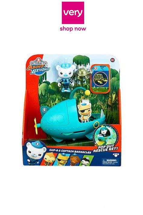 Octonauts Series 1 Figure And Vehicle Gup A And Captain Barnacles