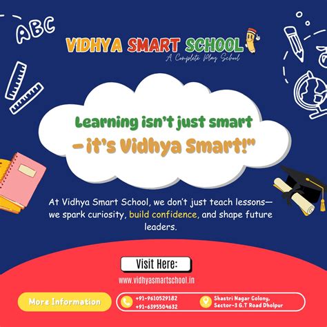 Vidhyasmartschool 🎓 Learning Isnt Just Smart Its Vidhya Smart 💡