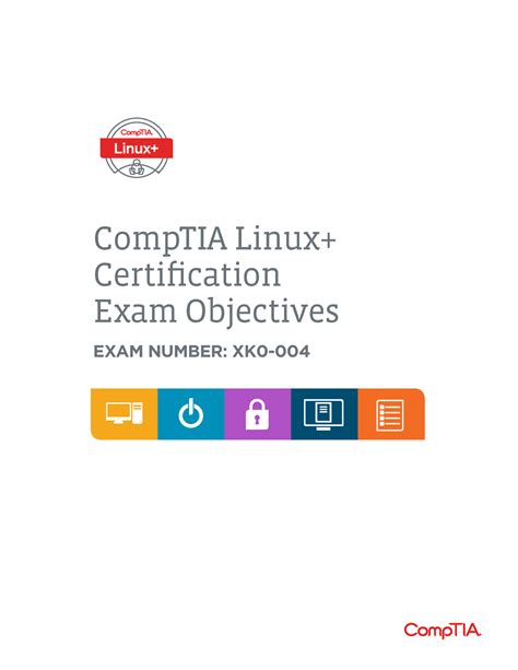 comptia linux xk0 004 exam objectives 4125801 ca54144