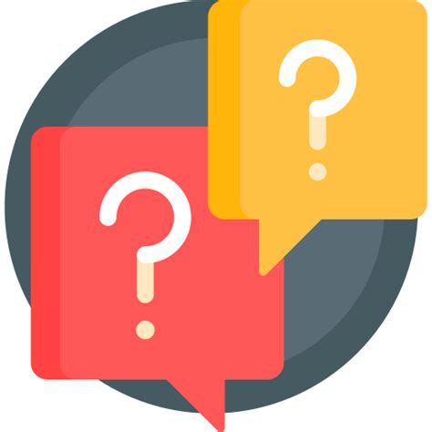 Questions Detailed Flat Circular Flat Icon