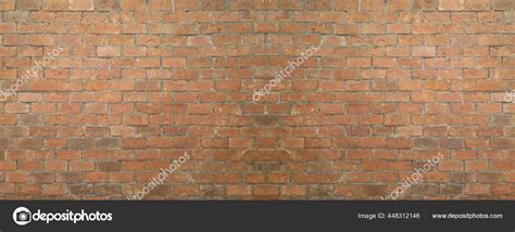 Brown Brick Block Wall Show Pattern Stack Block Rough Surface Stock