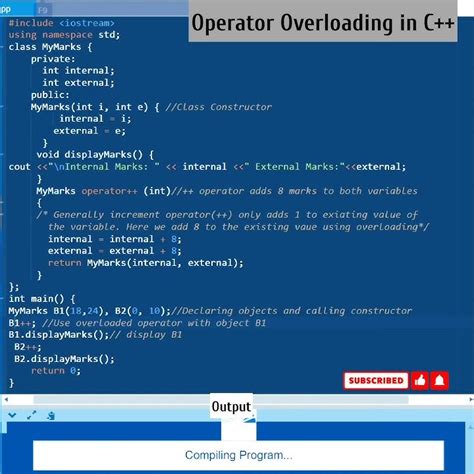 Operator Overloading In C Compile Time Polymorphism In C Cpp Operatoroverloading Shorts