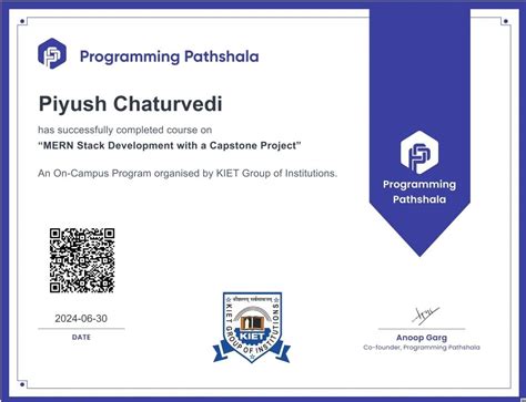 Piyush Chaturvedi On Linkedin Mern Webdevelopment