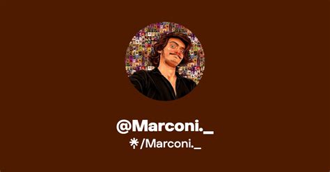 Marconi Twitter Instagram Linktree