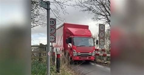 Lorry Gets Stuck On Bridge In Walton Causing Hours Of Delays