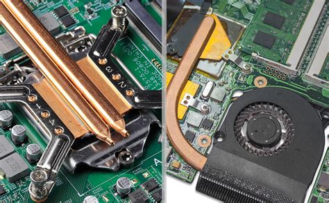 Meccanixity Laptop Heat Pipe Computer Cpu Heatsink With