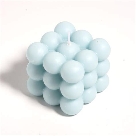Bubble Cube Scented Candle Wax Aromatherapy Small Vicedeal
