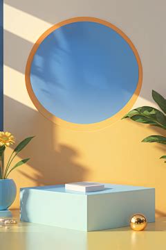 C D Colorful Furniture In The Style Of Minimalist
