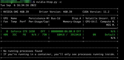 Cannot See Processes In The Lxc Container · Issue 18 · Peci1nvidia Htop · Github
