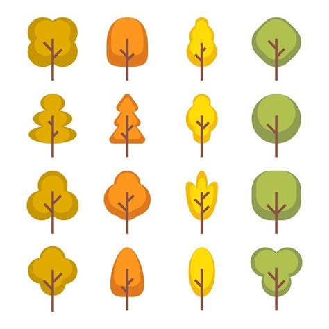 Tree Element Icon 3107763 Vector Art At Vecteezy