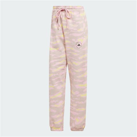 Adidas Adidas By Stella Mccartney Printed Sweat Pants Pink Adidas Tz