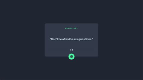 Frontend Mentor Advice Generator App Using Nextjs 13 Tanstack Query V4 And Chakra Ui Coding