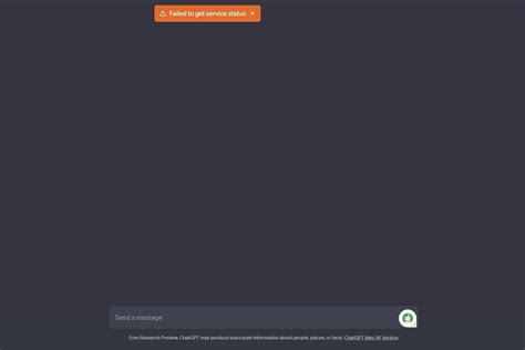 Chatgpt Failed To Get Service Status Heres What You Can Do