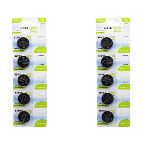 Kit Peças Bateria Cr v Pilha Lithium Super Power no Shoptime