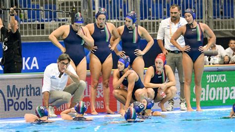 Mondiali Pallanuoto Femminile A Fukuoka Italia USA Ai Quarti Il Setterosa Batte La
