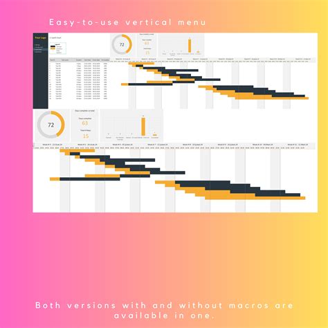Gantt Chart Excel Template Optimize Project Planning Excel Gantt Chart Excel Template Task