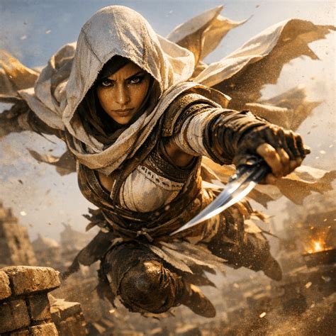 Chatgpt Image Prompt A Striking Middle‑eastern Assassin