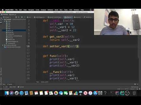Python Tutorial Getter And Setter Private Variable And Public Variable